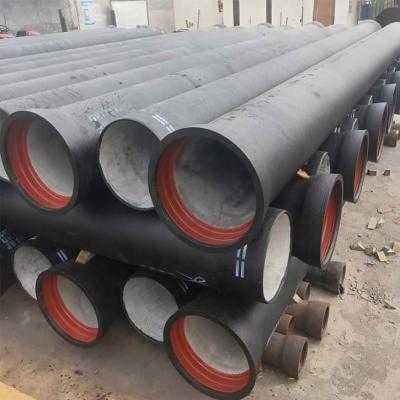China Class K9 Ductile Iron Pipe ISO2531 EN545 EN598 Standard PN10 PN16 PN25 for sale