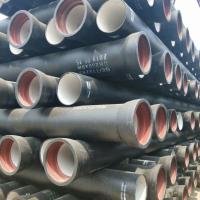 China Class K9 Ductile Iron Pipe ISO2531 EN545 EN598 Standard PN10 PN16 PN25 for sale