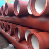 China EN985 K9 Ductile Iron Pipe Seamless Round Zinc Bitumen Painting for sale