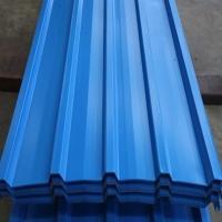 China Corrugated PPGI Roofing Sheet Color Coated Steel Prime Metal CGCC grade for sale