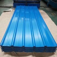 China Corrugated Color Coated Galvalume Roofing Sheet Pre Painted ASTM DIN JIS Standard for sale