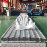 China 1000mm PPGI Color Coated Sheets Prepainted Galvanized Steel Corrugated For Construction for sale