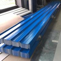 China Building Material PPGI Roofing Sheet Color Painted galvanised corrugated roofing sheets for sale