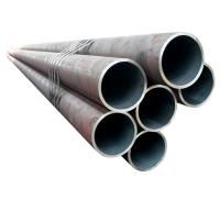 China Seamless Black CS ERW Pipe Non Alloy Carbon Q195 Q345 ST35 ST52 for sale