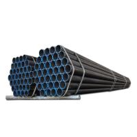 China Seamless Black CS ERW Pipe Non Alloy Carbon Q195 Q345 ST35 ST52 for sale