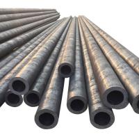 China Welded Round Black Mild Steel Pipe DIN 1.0425 cold drawn seamless carbon steel tube for sale