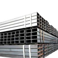 China Black ERW Carbon Steel Pipes 30mm Square Rectangular Steel Tube for sale