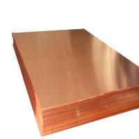 China Solid 99.9 Pure Copper Sheet 12000mm Length For Construction Decoration for sale