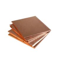 China 99.99 Copper Plate Sheet C11000 C10200 C17200 5mm Thick Brass Sheet for sale