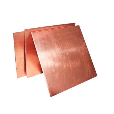 China C12000 C11000 C12200 Red Copper Sheet EN ISO 16 Gauge Copper Plate for sale
