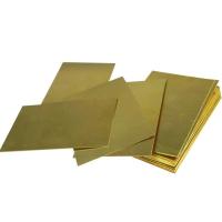 China Width 1500mm Copper Plate Sheet Gold Color ASTM DIN EN Standard for sale