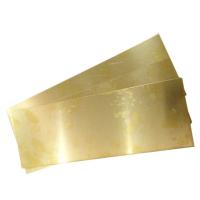 China Width 1500mm Copper Plate Sheet Gold Color ASTM DIN EN Standard for sale