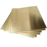 China Customized Thickness 1.5 Mm Copper Sheet C26800 C27200 24x24 Shiny Brass for sale