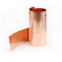 China 0.01mm - 1mm Thickness Copper Foil Sheet Roll 99.99% Pure Copper for sale