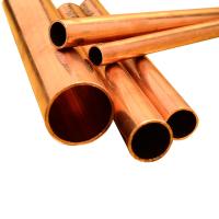 China ASTM C11000 Copper Pipe Tube Straight Type For Refrigerator for sale