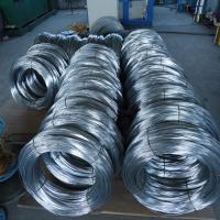 China BWG28 Galvanized Steel Wire Rod Electric Hot Dipped Zinc Aluminum Coating for sale