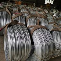 China BWG28 Galvanized Steel Wire Rod Electric Hot Dipped Zinc Aluminum Coating for sale