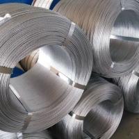 China 4.77mm Galvanized Steel Wire Rod Q195 Q235 Stay Wire For ACSR for sale