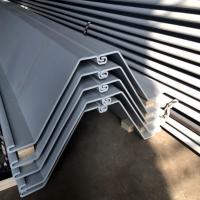 China Hot Rolled Sy295 Structural Steel Profiles Q235 Q345 Q345b Larssen Sheet Piles for sale