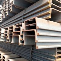 China Hot Rolled Sy295 Structural Steel Profiles Q235 Q345 Q345b Larssen Sheet Piles for sale