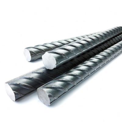 China Q195 Q235 Concrete Iron Rods Deformed Hot Rolled Steel TMT Bars 8mm 10mm 12mm for sale
