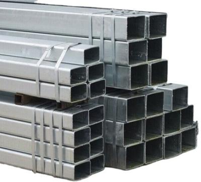 China ASTM Q235 S235JR Gi Square Pipe RHS Pre Galvanized Square Pipe for sale