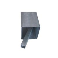 China Square 24 Inch Galvanized Steel Pipe 1.0mm Thickness BS Standard SGCC Grade for sale