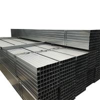 China 25x25 Galvanized Steel Square Pipe 2.0mm Thickness TS550GD CGCC SGCC Grade for sale