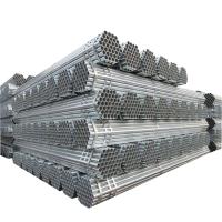 China Hot Dip Galvanized Steel Pipe Mid Hard 20mm - 406mm OD A53 A106 Grade for sale