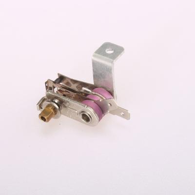 China Household Plastic Bimetallic Adjustable Thermostat with 5% Tolerance Manufactured for sale