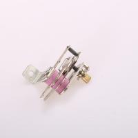 China Household Plastic Bimetallic Adjustable Thermostat with 5% Tolerance Manufactured for sale