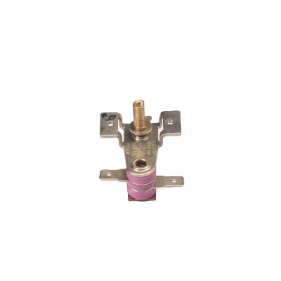 China Electric Power Source KST Adjustable Bimetal Thermostat for Home Appliances 50-250 C for sale