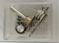 China VDE Voltage Current 250V / 12A 120V Bimetal Adjustable Thermostat 96 Iron Thermostat for sale