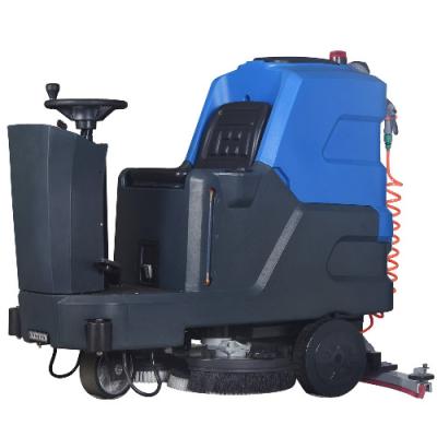 China ET-86\CleanHorse high efficiency commercial electric walk behind ceramic tile floor scrubber cleaning machine for sale