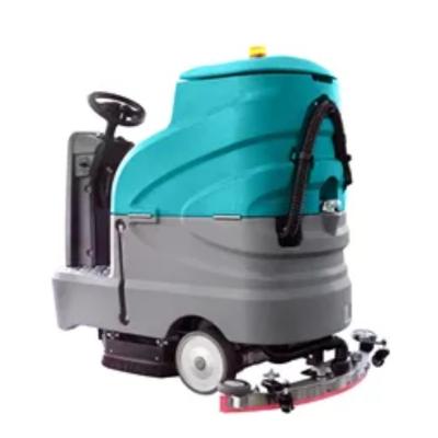 China ET-85\Industrial Cleaning Automatic Washing Commercial Scrubbing Machine Ride On For Auto Double Rider Cement for sale