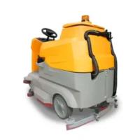 China ET-100\Ride on Floor Scrubber Automatic Cleaning Floor Scrubbing Machine For Hotel Supermarket Shops for sale