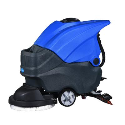 China ET-55\Customized Intelligent Hand Push Floor Scrubber Road Sweeper Commercial Automatic Floor Scrubber for sale