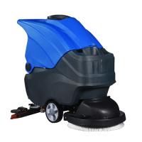 China ET-55\20 Inch Brush Walk Behind Floor Scrubber Floor Washers Scrubbers With Deep Gray Body for sale