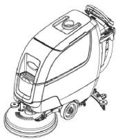 China T-300\Hotel Propane Floor Scrubber Cleaner Equipment For Heavy Duty Cleaning for sale