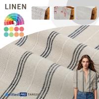 China 55 Linen 45 Viscose Cotton Woven Fabric - Customizable Sustainable Textile for Dresses & Home Decor for sale