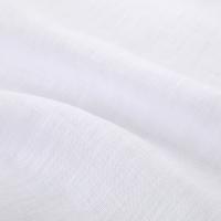 China TANGSILK 100% Linen Woven Fabric TS-L101721 White for Clothing and Home Textiles for sale