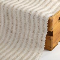 China Heavyweight 100% Linen Yarn-Dyed Fabric with Custom Patterns for Garment and Home Textile Applications for sale