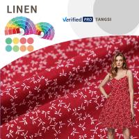 China TANGSILK 97% Cotton 3% Spandex Woven Fabric Medium Weight for Women's Clothing and Home Textiles for sale