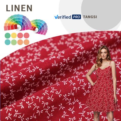 China TANGSILK 97% Cotton 3% Spandex Woven Fabric Medium Weight for Women's Clothing and Home Textiles for sale