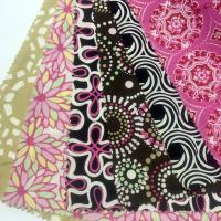China Custom Digital Print Fabric 97% Cotton 3% Spandex Medium Weight Woven Textile for Women's Apparel and Home Decor for sale