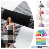 China TANGSILK 100% Polyester Medium Weight Woven Fabric TS-P23A138 for Dresses and Home Textiles for sale