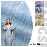 China TANGSILK 100% Rayon Fabric Medium Weight Woven Textile for Dresses and Home Decor TS-R17002MF for sale