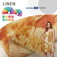 China Tencel Nylon Jacquard Weave Fabric 85% Tencel 15% Nylon Medium Weight for Digital Print Clothing for sale