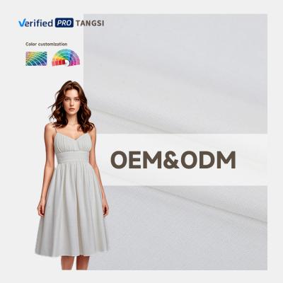 China 92% Tencel Cotton Blended Fabric L1041 - Lightweight Woven Material for Dresses, Shirts & Home Textiles for sale