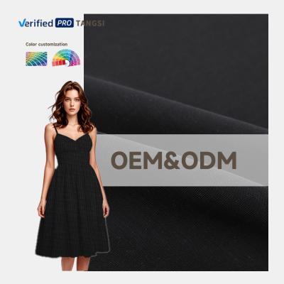 China TANGSILK 49% Polyester 44% Tencel Lyocell Medium Weight Woven Fabric for Shirts Dresses Home Textiles for sale